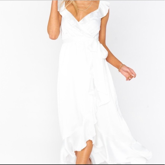 Show Me Your MuMu | Dresses | Show Me Your Mumu Samantha Ruffle Wrap ...